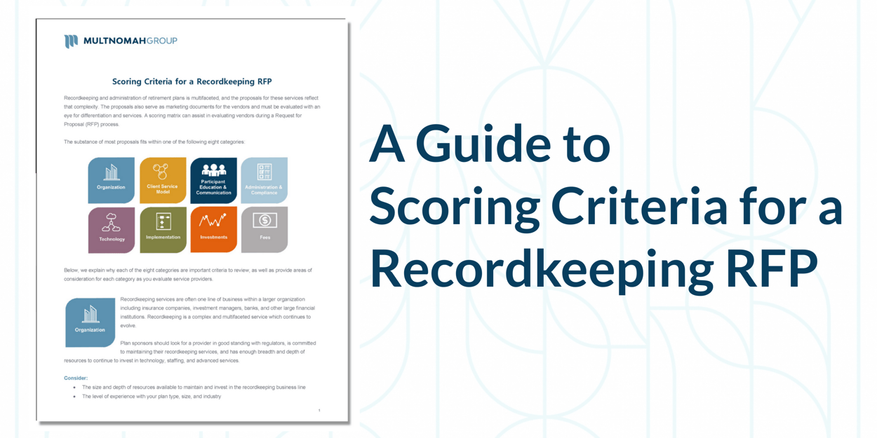 RFP Scoring Criteria: Part 3