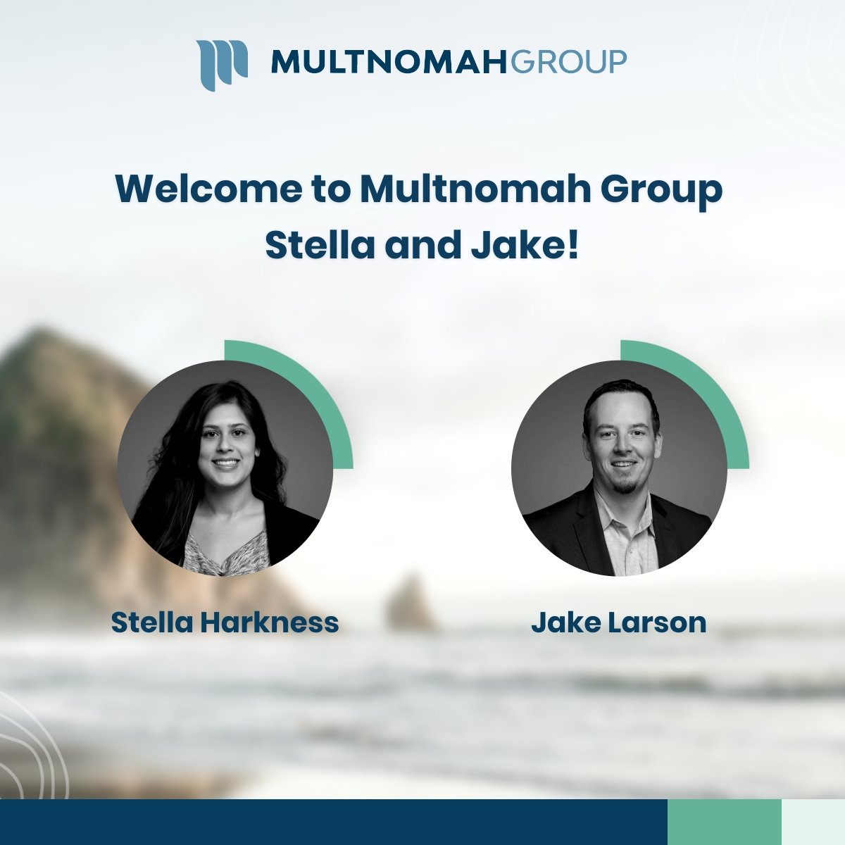 Welcome Stella Harkness and Jake Larson!